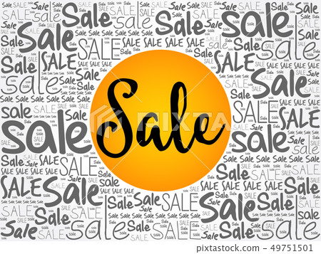 SALE word cloud background - Stock Illustration [49751501] - PIXTA