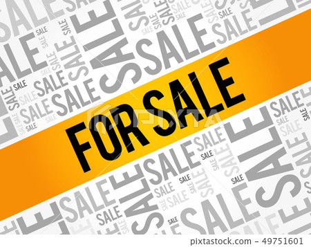 FOR SALE words cloud - Stock Illustration [49751601] - PIXTA