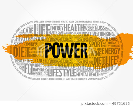 POWER word cloud collage - Stock Illustration [49751655] - PIXTA