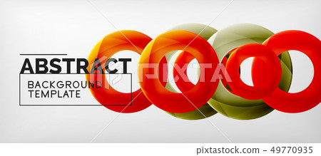Vector rings abstract background - Stock Illustration [49770935] - PIXTA