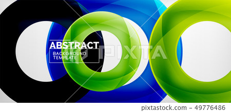 Vector rings abstract background - Stock Illustration [49776486] - PIXTA
