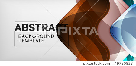 Techno lines, hi-tech futuristic abstract - Stock Illustration ...