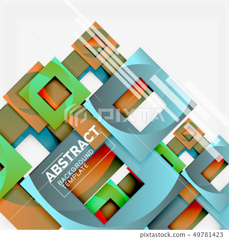 Geometric minimal abstract background with - Stock Illustration ...