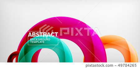Vector rings abstract background - Stock Illustration [49784265] - PIXTA