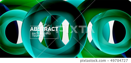 Vector rings abstract background - Stock Illustration [49784727] - PIXTA