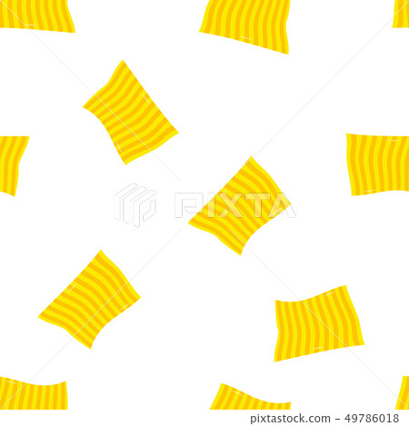 seamless pattern with beach towels - Stock Illustration [49786018] - PIXTA