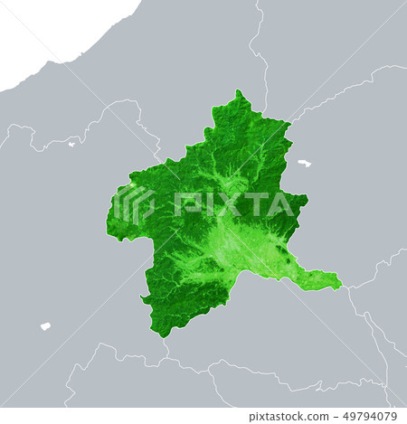 Gunma Prefecture Map - Stock Illustration [49794079] - PIXTA