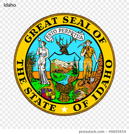 emblem of state - Stock Illustration [49805654] - PIXTA