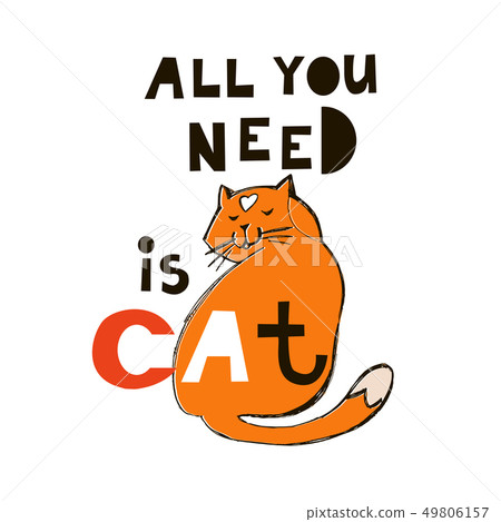Cat2.eps - Stock Illustration [49806157] - PIXTA