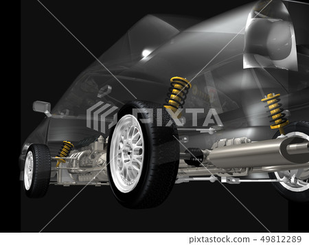 Skeleton car body 18 - Stock Illustration [49812289] - PIXTA
