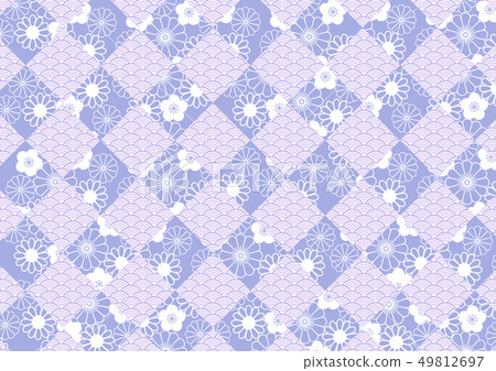 Japanese Pattern Ichimatsu - Stock Illustration [49812697] - PIXTA