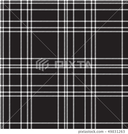 Black check diagonal seamless pattern - Stock Illustration [49831263 ...