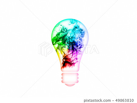 Abstract light bulb - Stock Illustration [49863810] - PIXTA