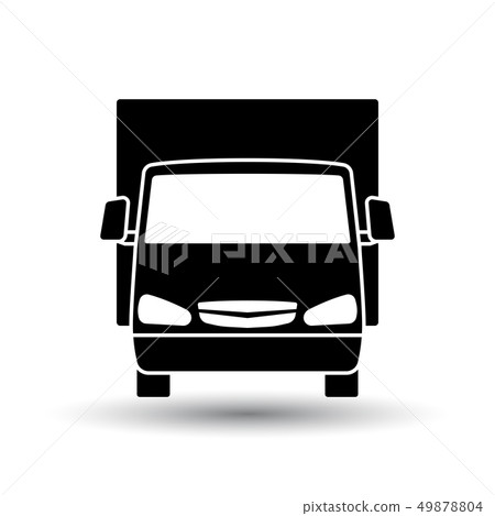 Van truck icon front view - Stock Illustration [49878804] - PIXTA