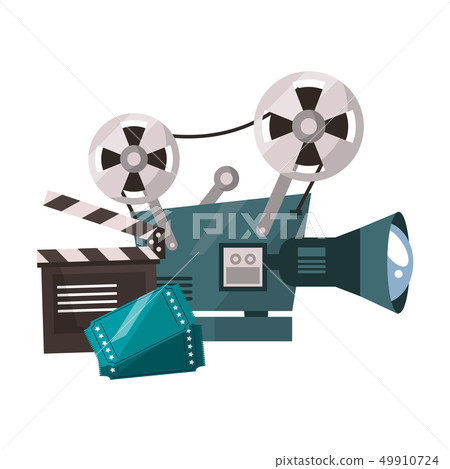 Cinema and movies cartoons - Stock Illustration [49910724] - PIXTA