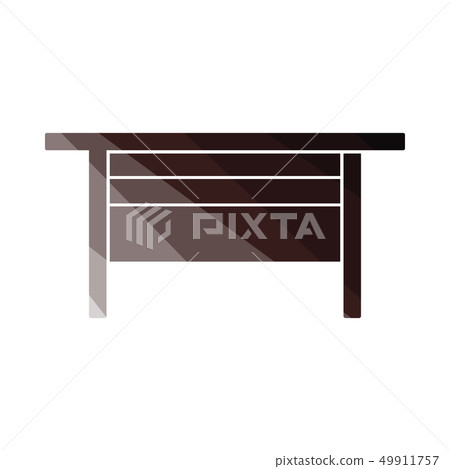 Boss office table icon - Stock Illustration [49911757] - PIXTA