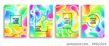 A collection of colorful covers. - Stock Illustration [49922824] - PIXTA