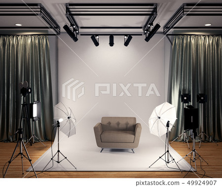 Empty Movie Studio