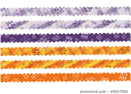 June Pattern Pattern Jagged Line - Stock Illustration [49937080] - PIXTA