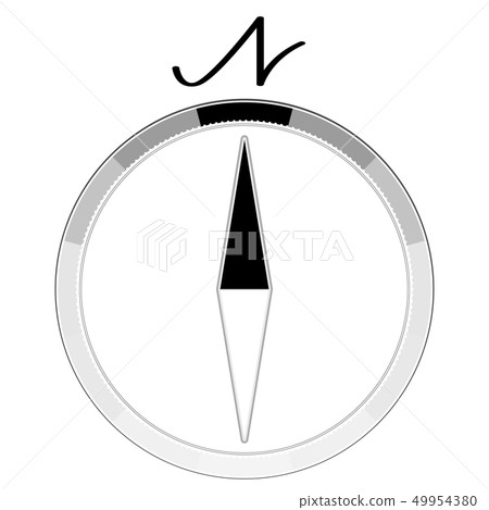 Compass (Direction) Direction Letter - Stock Illustration [49954380 ...