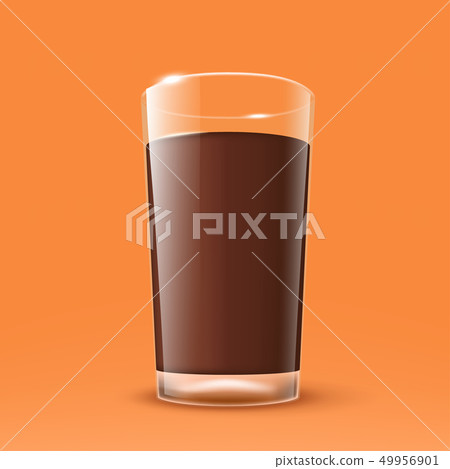 picture of cocoa glass - Stock Illustration [49956901] - PIXTA