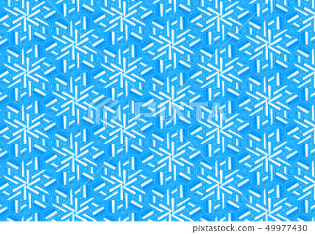 Abstract bright blue repeating pattern - Stock Illustration [49977430 ...