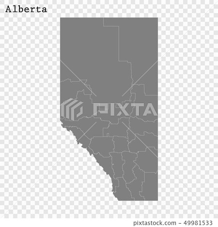 High Quality map province of Canada - Stock Illustration [49981533] - PIXTA