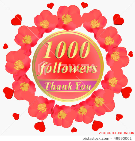 Followers background. Vector. - Stock Illustration [49990001] - PIXTA