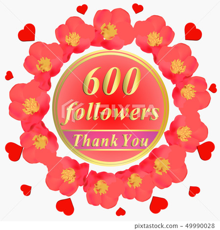 Followers background. Illustration. - Stock Illustration [49990028] - PIXTA