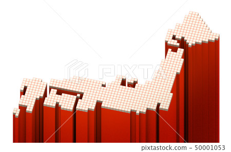 Japan map with depth - Stock Illustration [50001053] - PIXTA