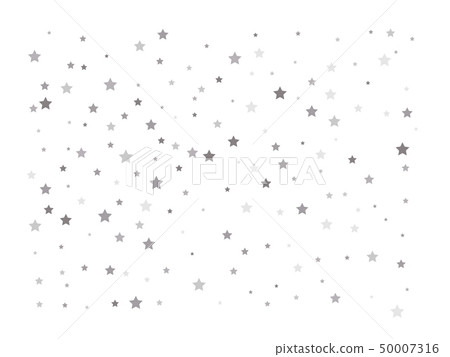 Random falling silver stars - Stock Illustration [50007316] - PIXTA