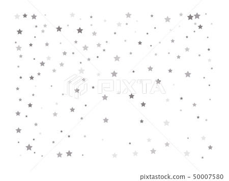 Random falling silver stars - Stock Illustration [50007580] - PIXTA