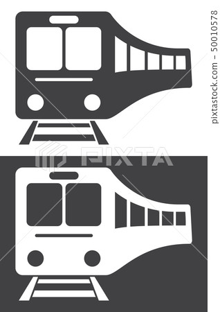 Train sign icon-插圖素材 [50010578] - PIXTA圖庫