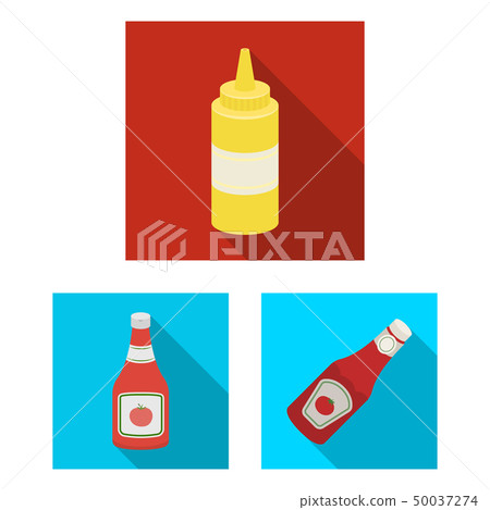 Vector design of sauce and condiment sign.... - Stock Illustration ...