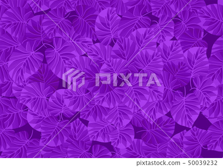 purple leaf pattern - Stock Illustration [50039232] - PIXTA