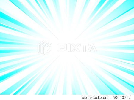 Light blue radiation background - Stock Illustration [50050762] - PIXTA