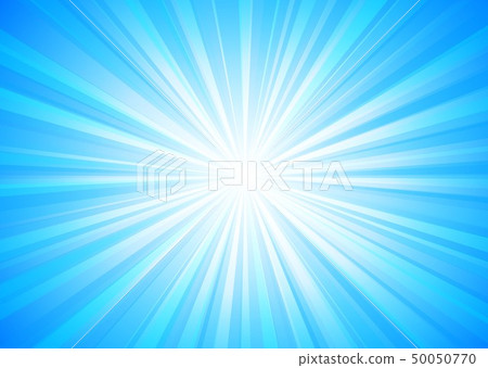 Light blue radiation background - Stock Illustration [50050770] - PIXTA