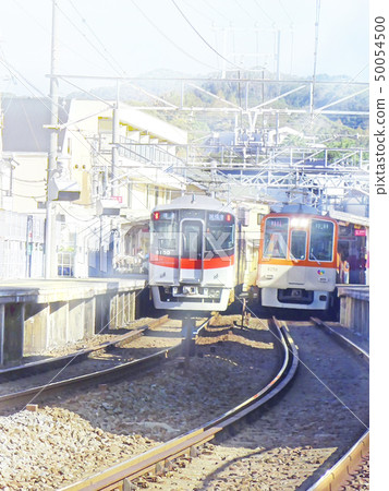 Sanyo Sumaji Station - Stock Illustration [50054500] - PIXTA