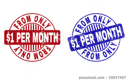 Grunge FROM ONLY Dollar 1 PER MONTH Textured... - Stock Illustration ...