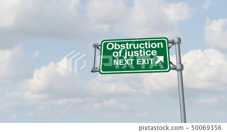 Obstruction Of Justice - Stock Illustration [50069356] - PIXTA