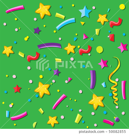 A green party background - Stock Illustration [50082855] - PIXTA