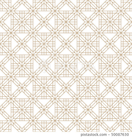 Seamless traditional Japanese geometric... - Stock Illustration ...