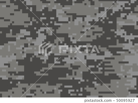 Digital gray military camouflage background - Stock Illustration ...