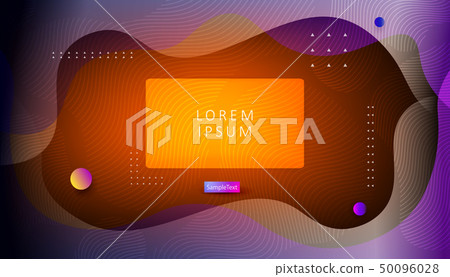 Abstract bright orange light oval design with... - Stock Illustration ...
