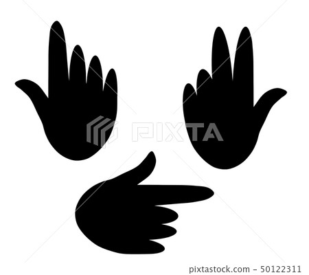 hand - Stock Illustration [50122311] - PIXTA