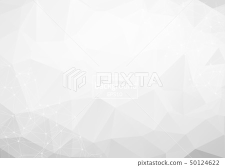 Vector Abstract science Background. Polygonal - Stock Illustration ...
