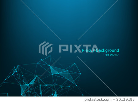 Network connection concept blue vector - Stock Illustration [50129193 ...