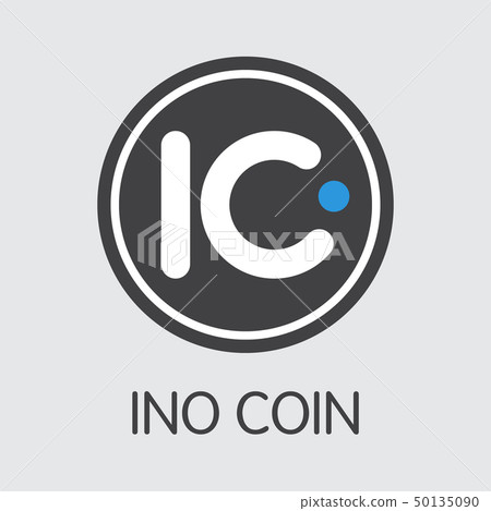 INO - Ino Coin. The Icon of Cryptocurrency or... - Stock Illustration ...