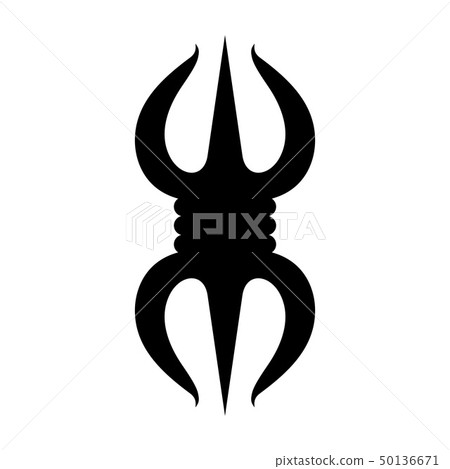 Vajra symbol - Stock Illustration [50136671] - PIXTA