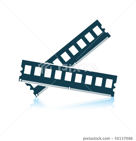 Computer memory icon-插圖素材 [50137086] - PIXTA圖庫
